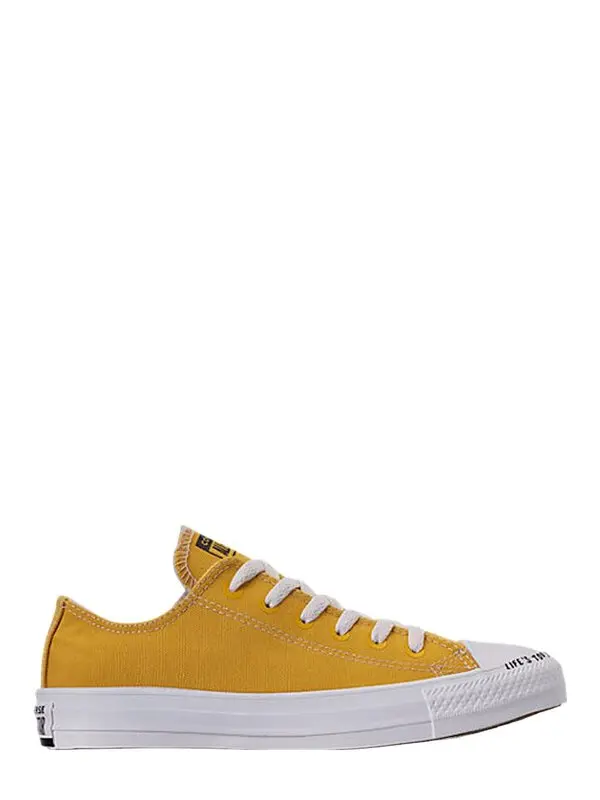CONVERSE Chuck Taylor All Star Renew Low Top Sneakers - Gold Dart/black/white