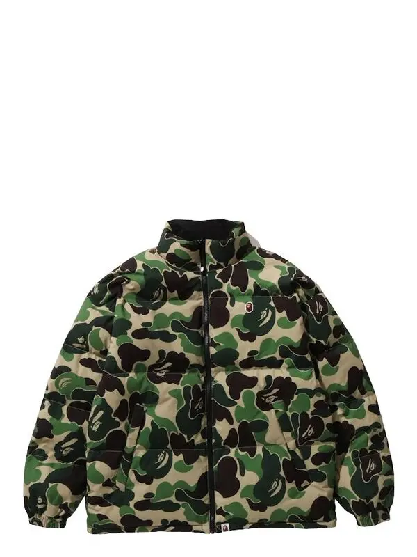 BAPE Camo Reversible Down Jacket - Green