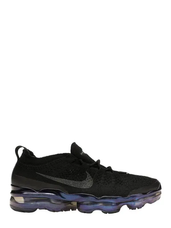 Nike Air Vapormax 2023 Flyknit Iridescent Sneakers - Black/metallic Silver