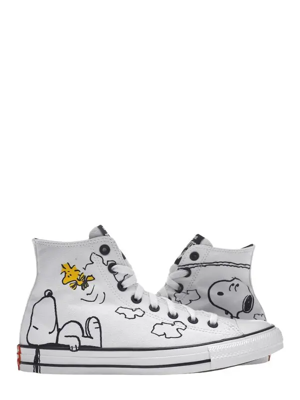 CONVERSE Chuck Taylor All Star Peanuts Sneakers - White/black/signal Red
