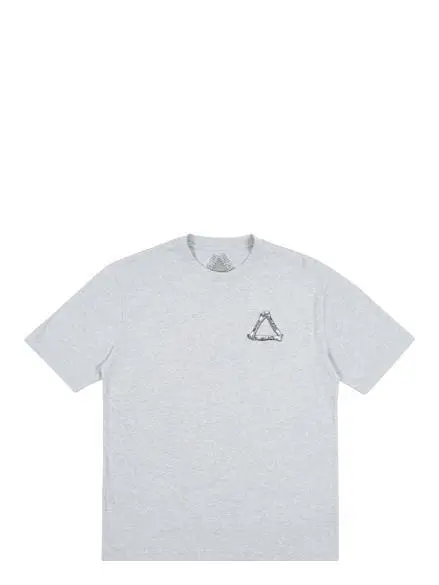 PALACE Bones T-shirt - Grey Marl
