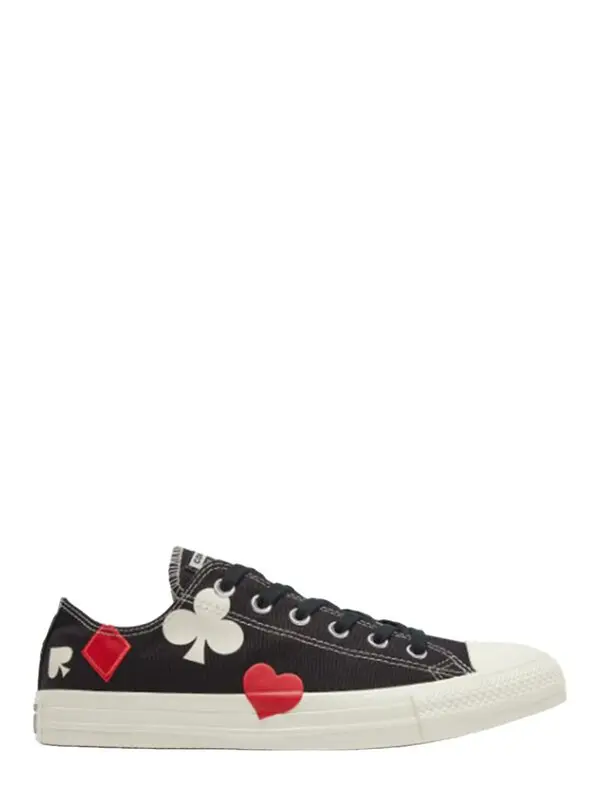 CONVERSE Chuck Taylor All Star Ox Queen Of Hearts - Black/enamel Red/erget