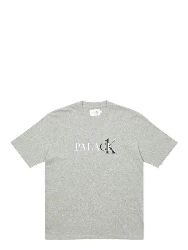 PALACE Ck1 T-shirt - Light Grey Heather