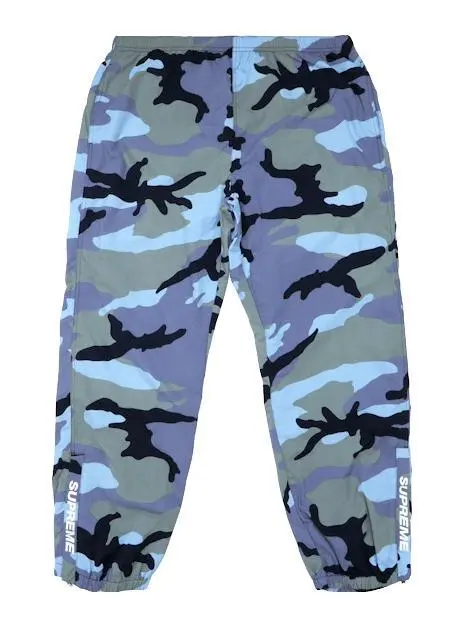 Supreme Warm Up Pant - Blue Camo