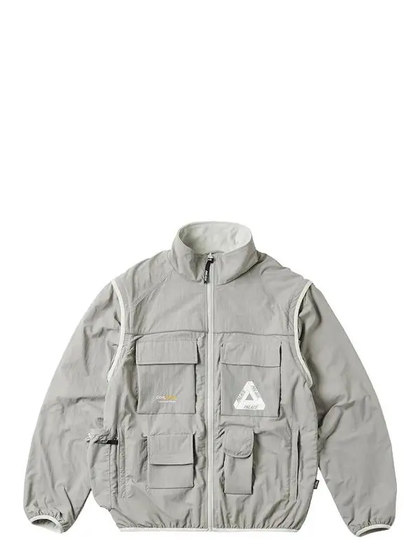 PALACE Cordura Rs Zip Off Jacket - Grey