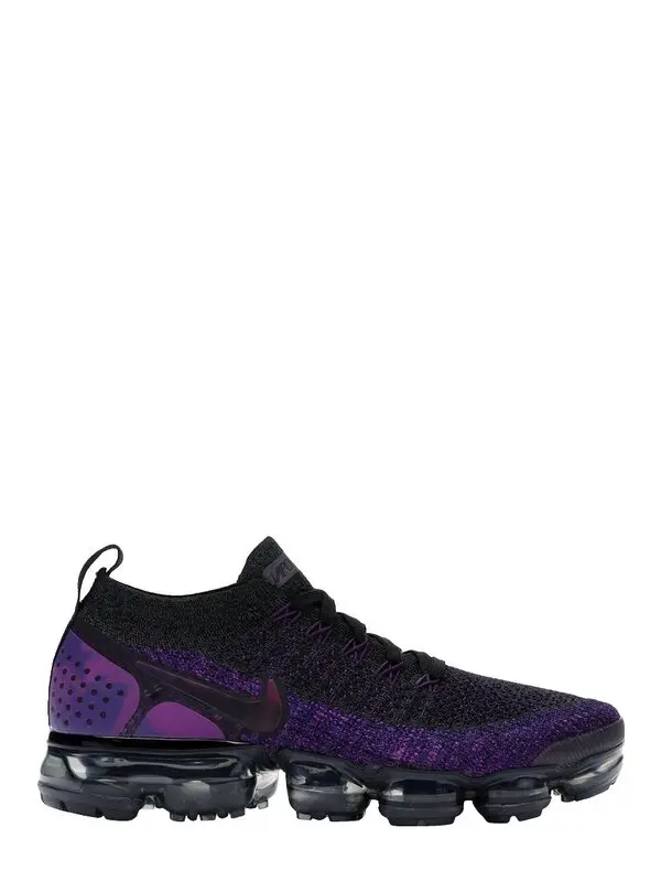 Nike Air Vapormax 2 Mid Sneakers - Black/night Purple/vivid Purple