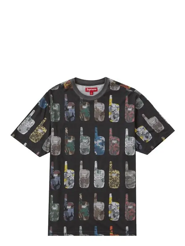 Supreme Walkie Talkie Short Sleeve Top - Black