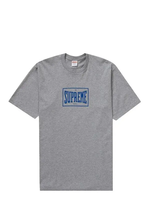 Supreme Warm Up Tee Shirt - Heather Grey