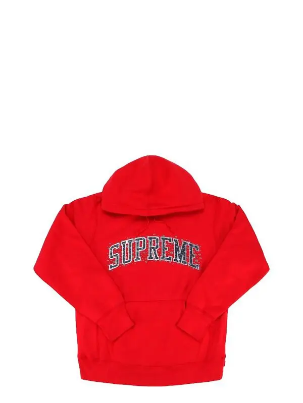 Supreme Water Arc Hooded Sweatshirt - Red