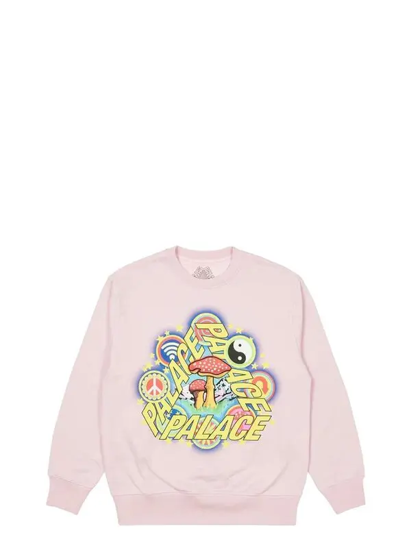 PALACE Bun 5g Crew - Pink