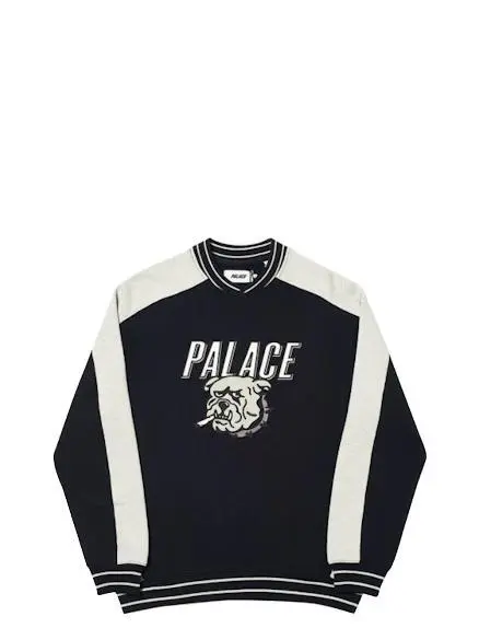 PALACE Bulldog Crew - Black