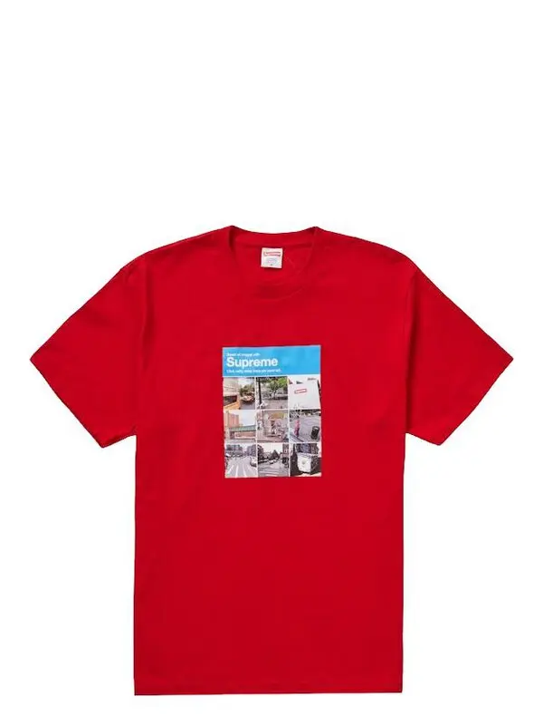 Supreme Verify Tee Shirt - Red
