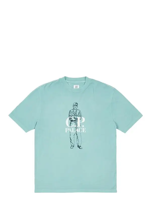 PALACE C.p. Company Logo T-shirt - Blue