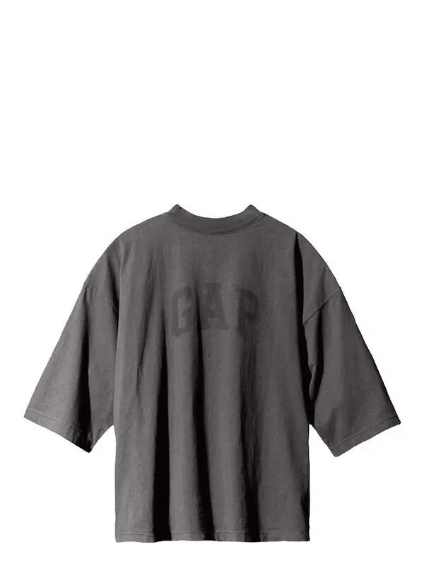 Yeezy Gap Dove 3/4 Sleeve Tee Shirt - Dark Grey
