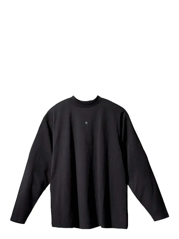Yeezy Gap Logo Longsleeve Tee Shirt - Black