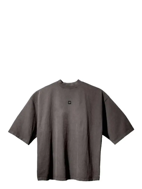 Yeezy Gap Engineered Balenciaga Logo 3/4 Sleeve T-shirt - Grey