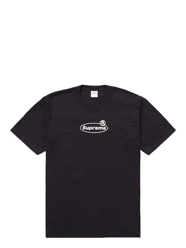 Supreme Warning Tee Shirt - Black