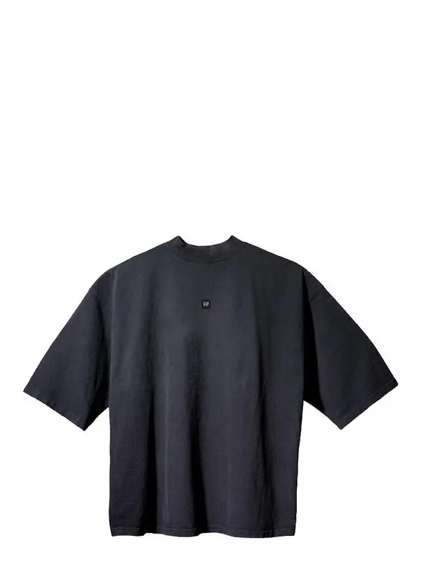 Yeezy Logo 3/4 Sleeve Tee Shirt - Black