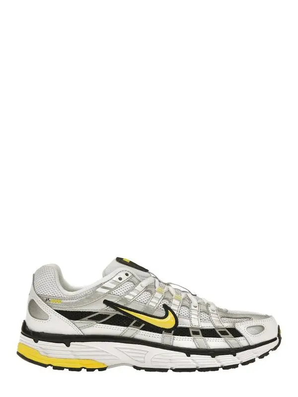 Nike P6000 Opti Yellow - White/metallic Platinum/black