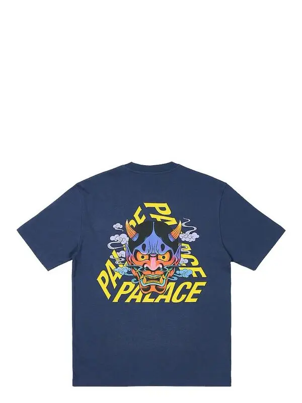PALACE Demon P3 T-shirt - Navy Blue