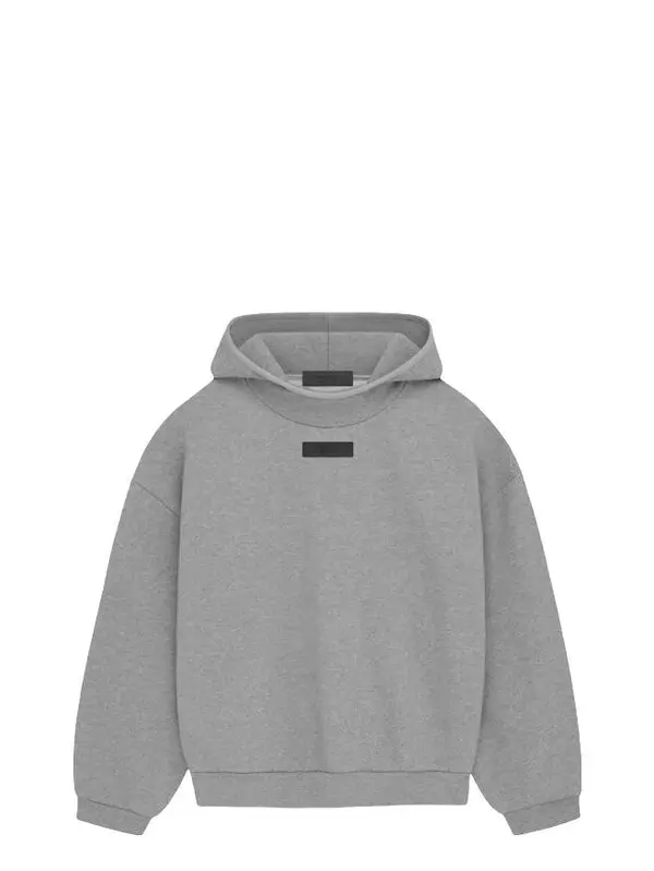 Fear Of God Essentials Pullover Hoodie - Dark Heather Oatmeal