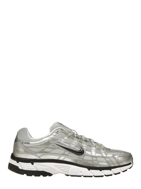 Nike P-6000 Metallic Sneakers - White/metallic Silver/pure Platinum
