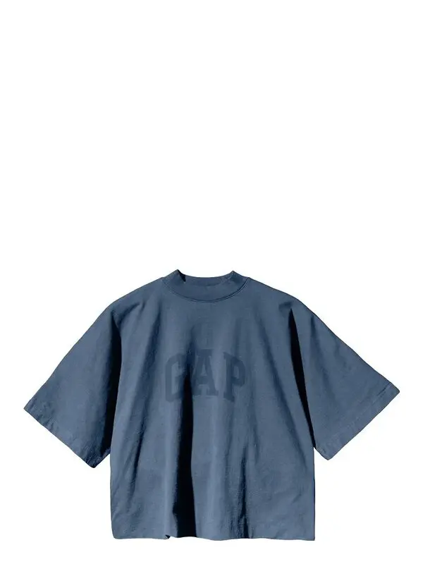 Yeezy Dove No Seam Tee Shirt - Dark Blue