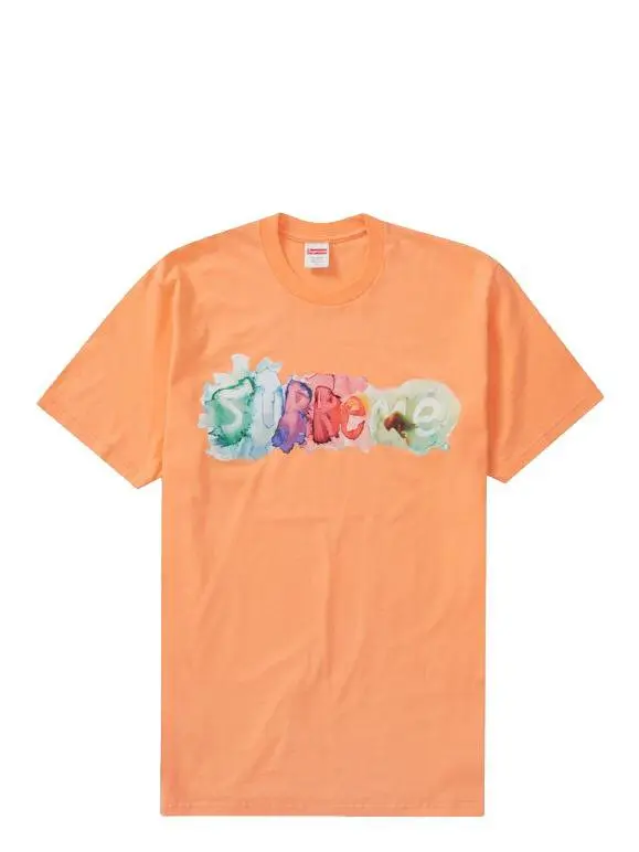 Supreme Watercolor Tee Shirt - Peach
