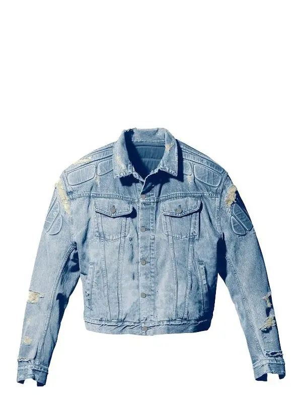 Yeezy Padded Denim Jacket - Blue