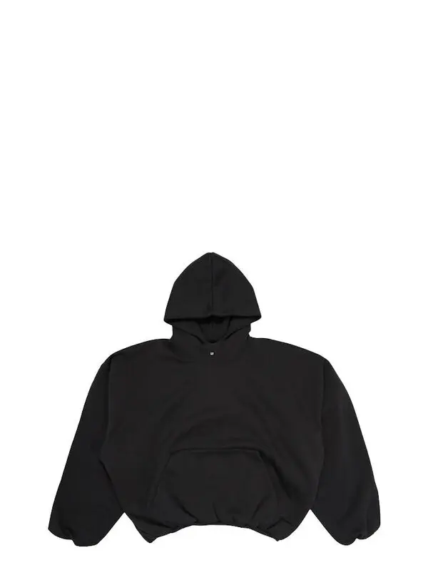 Yeezy Logo Hoodie - Black