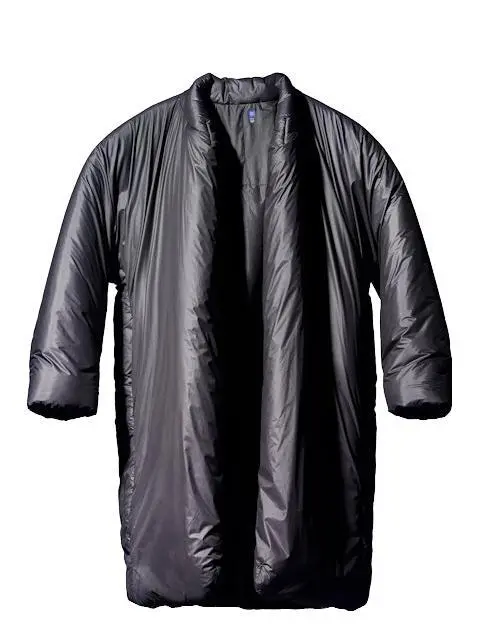 Yeezy Long Round Jacket - Black