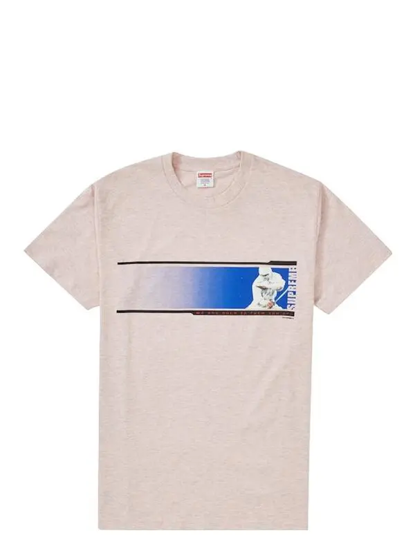 Supreme We're Back Tee Shirt - Heather Light Pink