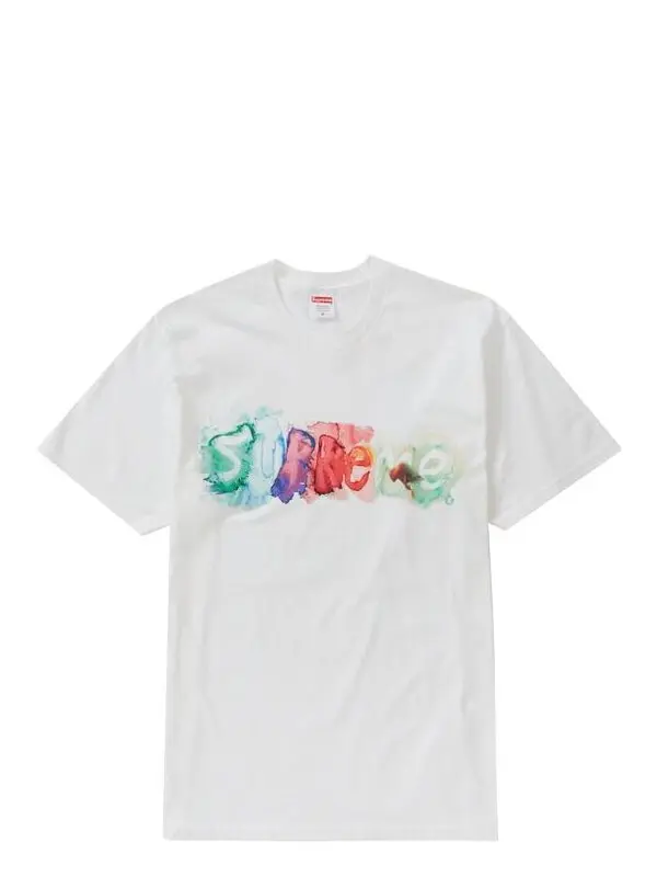 Supreme Watercolor Tee Shirt - White