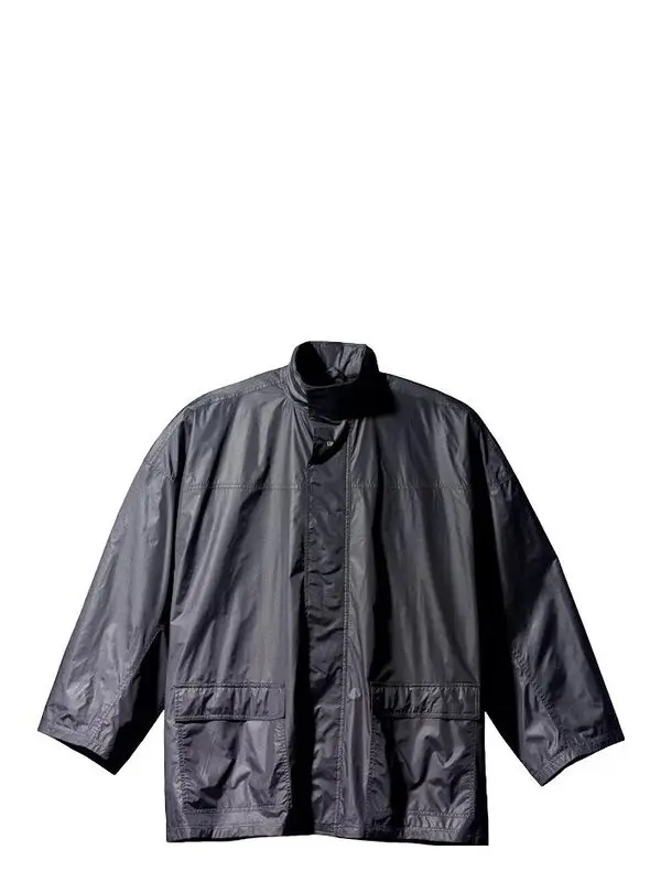 Yeezy Nylon Light Parka Jacket - Black