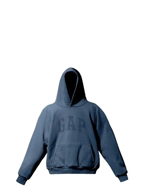 Yeezy Dove Shrunken Hoodie - Dark Blue