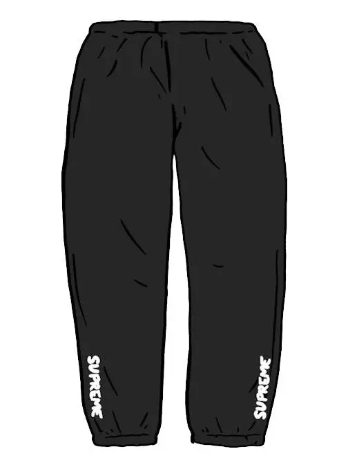 Supreme Warm Up Pant - Black