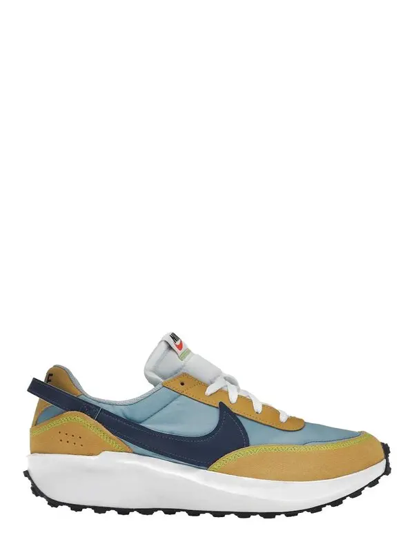Nike Waffle Debut - Boarder Blue/sanded Gold/atomic Green
