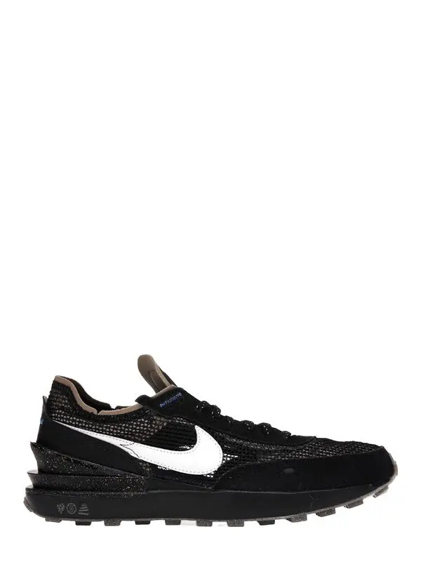 Nike Waffle One Sneakers - Black/iron Grey/game Royal