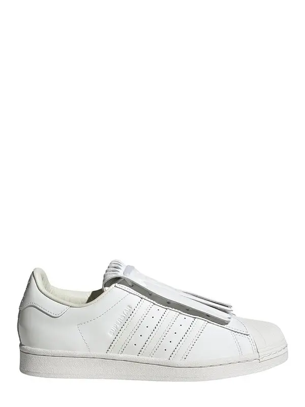 Adidas Superstar Fringe Sneakers - Cloud White/off White/gold Metallic