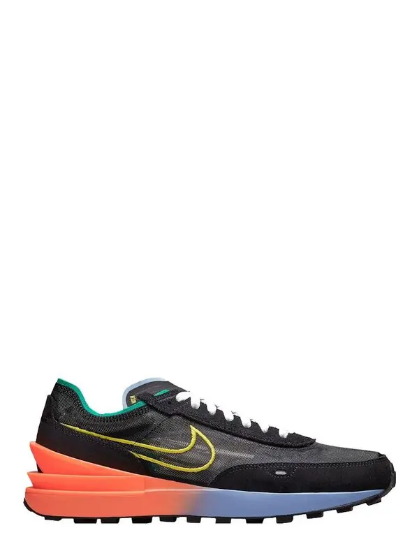 Nike Waffle One Sneakers - Black/hyper Crimson/aluminum