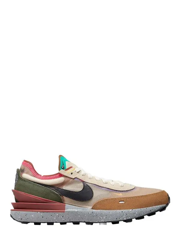Nike Waffle One Everybody's Running Club Sneakers - Sail/brown/olive