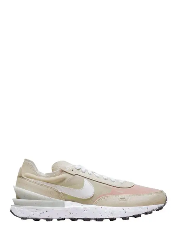 Nike Waffle One Crater Se Sneakers - Cream Ii/orange/black
