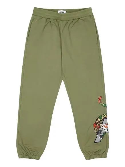 PALACE Dragon Sweatpants - Olive