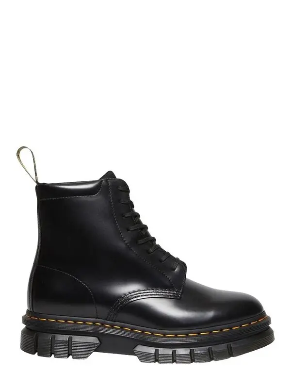 Dr. Martens Rikard 8i Boot - Black/black Polished Smooth