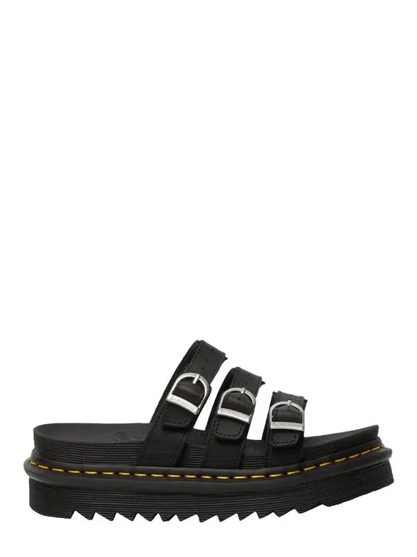 Dr. Martens Blaire Leather Slide - Black