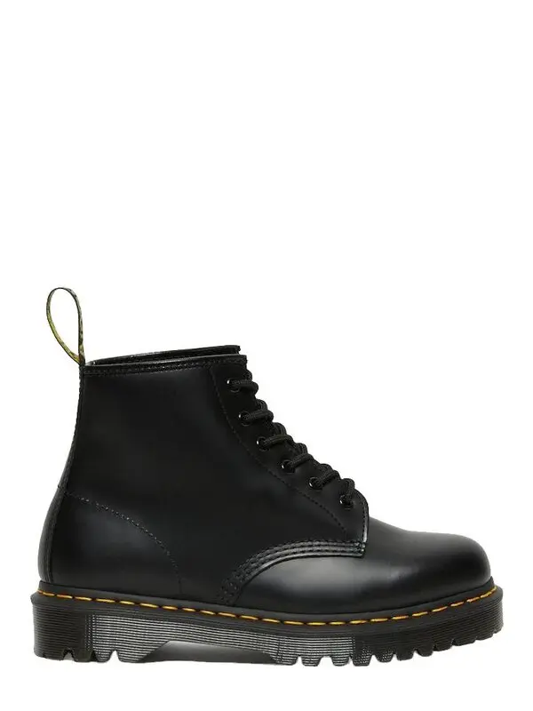 Dr. Martens 101 Bex Smooth Leather Ankle Boots - Black