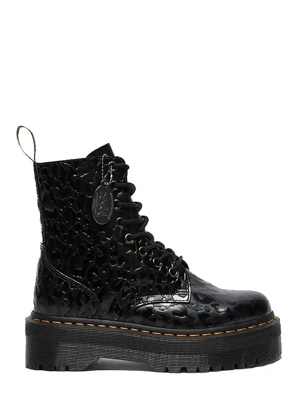 Dr. Martens Jadon Platform Xgirl Leather Boots - Black