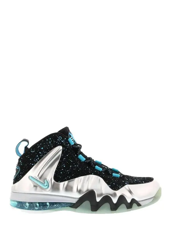 Nike Barkley Posite Maxin Sneakers - Metallic Silver/gamma Blue