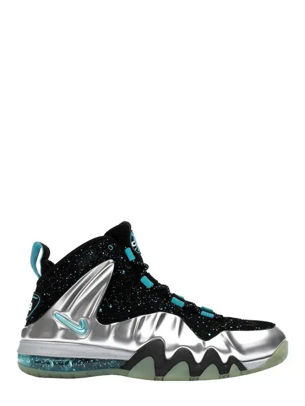 Nike Barkley Posite Maxin Sneakers - Metallic Silver/gamma Blue