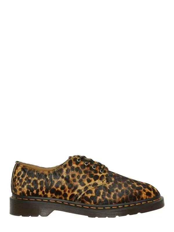 Dr. Martens Smiths Hair On Leopardin - Brown/micro Leopard Hair On